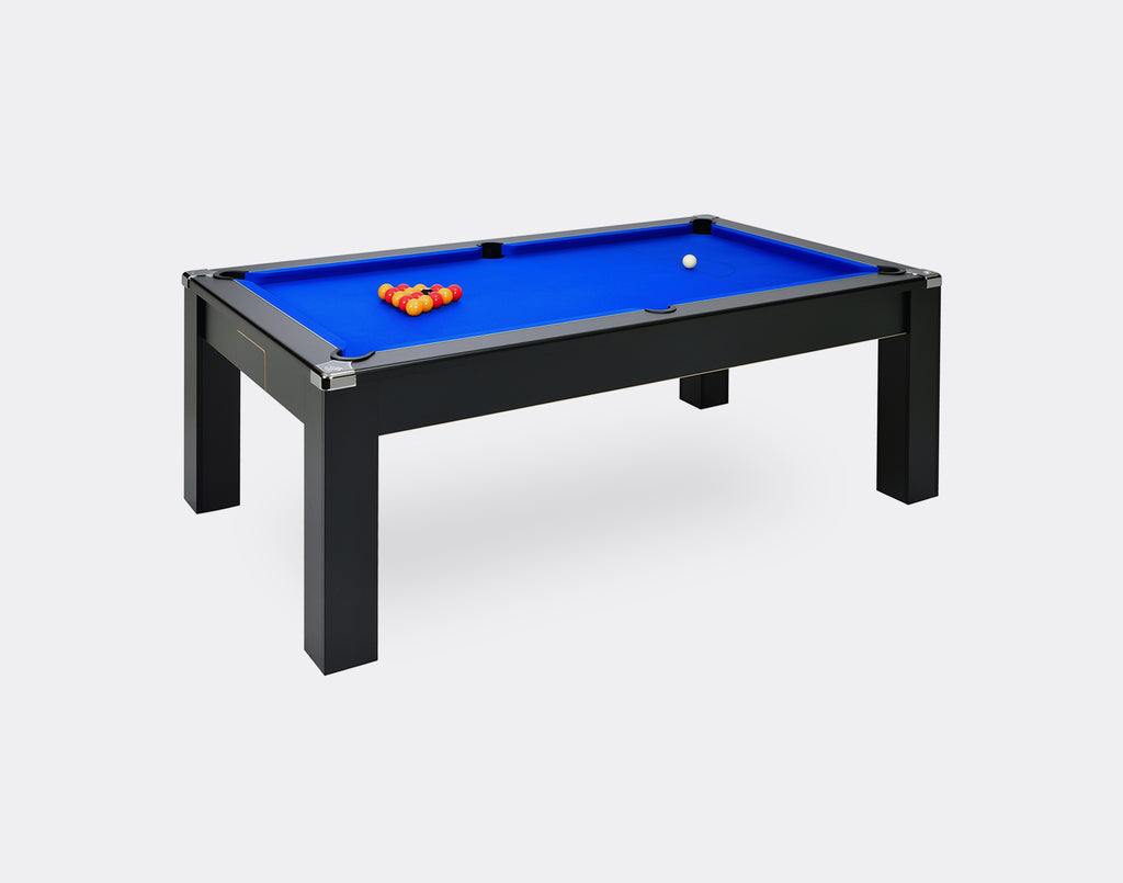 DPT Avant Garde 2 Pool Dining Table 6FT Black - GRANDEUR Table Sports